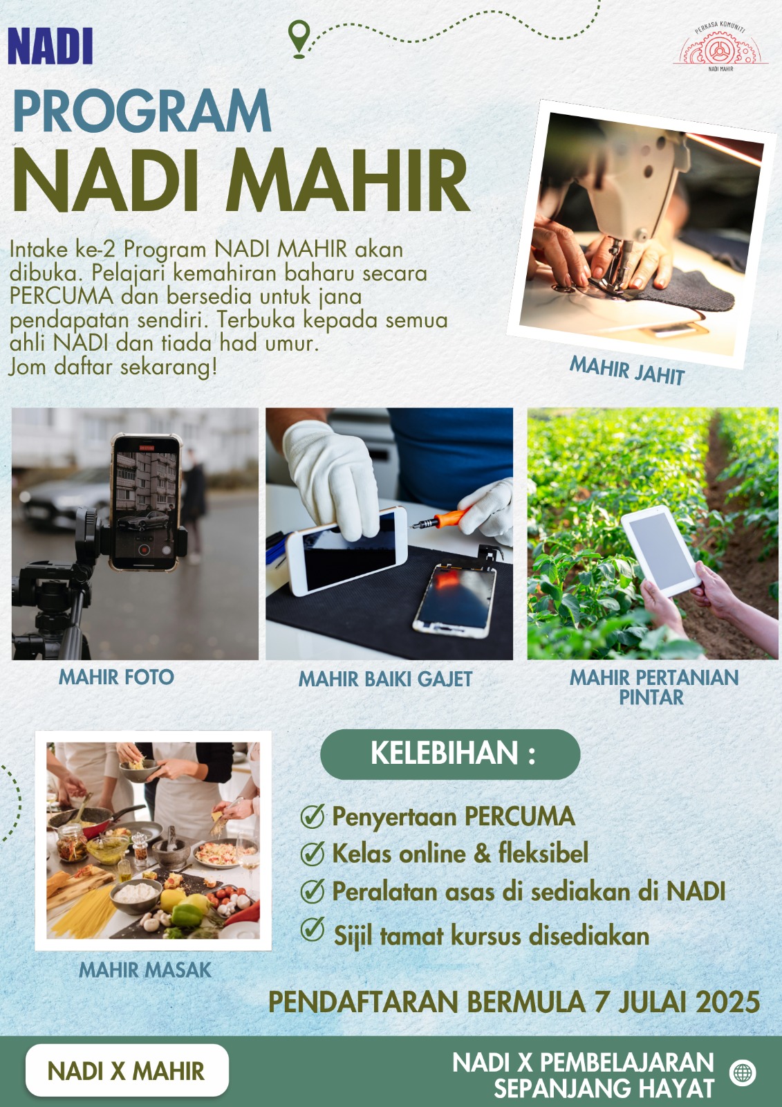 PENCARIAN PESERTA MAHIR BAGI NADI BULUH KUBU – NADI Buluh Kubu